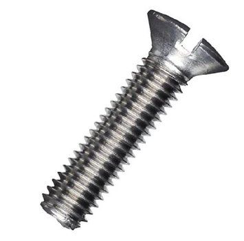 Slotted Countersunk Machine Screw | Stainless Steel A2 | DIN963