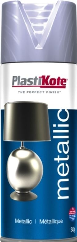PlastiKote | Metallic Spray Silver 400ml